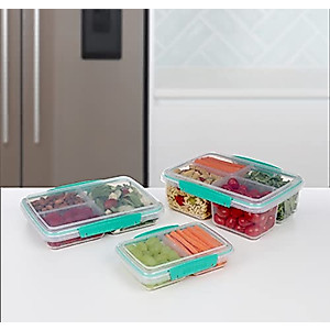 Sistema 11.8 Ounce Small Split Storage Container (Colors may vary)