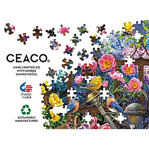 Ceaco - Gina Jane - Hydrangeas - Oversized 300 Piece Jigsaw Puzzle