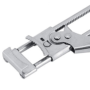 LIYJTK Bottle Opener, Manual Adjustable Stainless Steel Can Opener Bottle Jar Lid Gripper Kitchen Tool