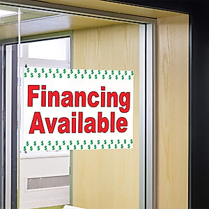 Decal Stickers Multiple Sizes Financing Available Red Industrial Vinyl Safety Sign Label Business 20x14Inches