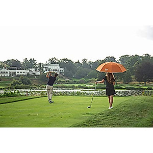 Weatherman Umbrella - Golf Umbrella - Windproof Sports Umbrella Resists Up to 55 MPH Winds - Available in 2 Sizes and 5 Colors (Navy, 68 inch)