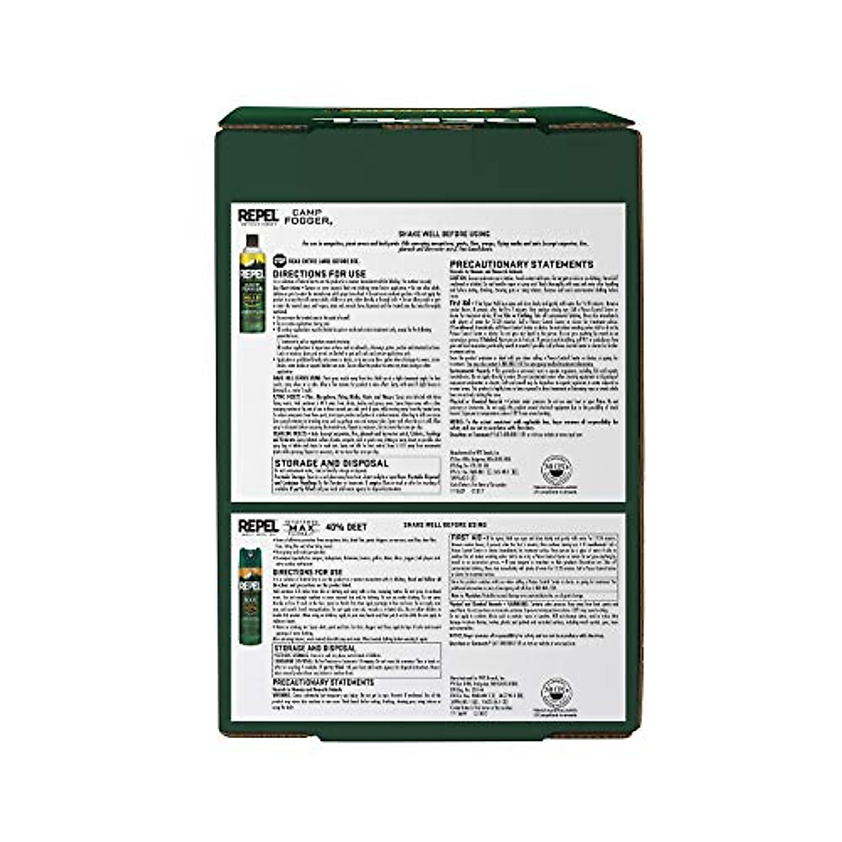 Repel Insect Repellent Value Pack, Provides Protection against mosquitos and ticks, Includes Spray, Fogger and Candle