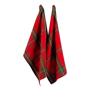 DII Christmas Kitchen Accessories & Décor Gift Set, Pot Holder & Dish Towels, O Christmas Tree, 3 Piece