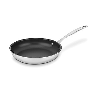 Cuisinart 722-24NS Chef's Classic Nonstick Stainless 10-Inch Open Skillet