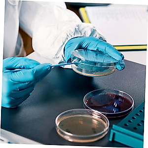 Healeved Prepoured Agar Plates 10pcs 7cm Agar Petri Dishes Science Experiment Supplies for Mushroom Cultivation and Science Fair Projects