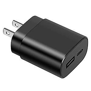 25W Dual Port Super Fast Charger Type C Wall Plug Adapter Quick Charging Block Compatible with Samsung Galaxy S22/ S22 Plus/ S21/ S21 Ultra/Z Fold 3 5G /S20 /Note20 /iPhone 13/13 Pro/Pro Max