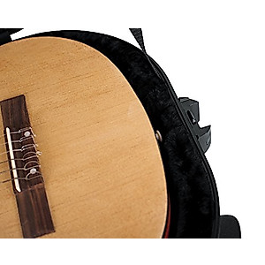 Gator Cases Molded Flight Case for Classical Style Acoustic Guitars with TSA Approved Locking Latch; (GTSA-GTRCLASS)