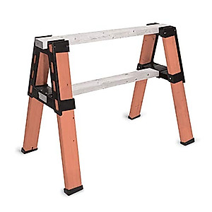 2x4basics 90196MI Custom Pro Brackets Sawhorse, 2 Pack , Black