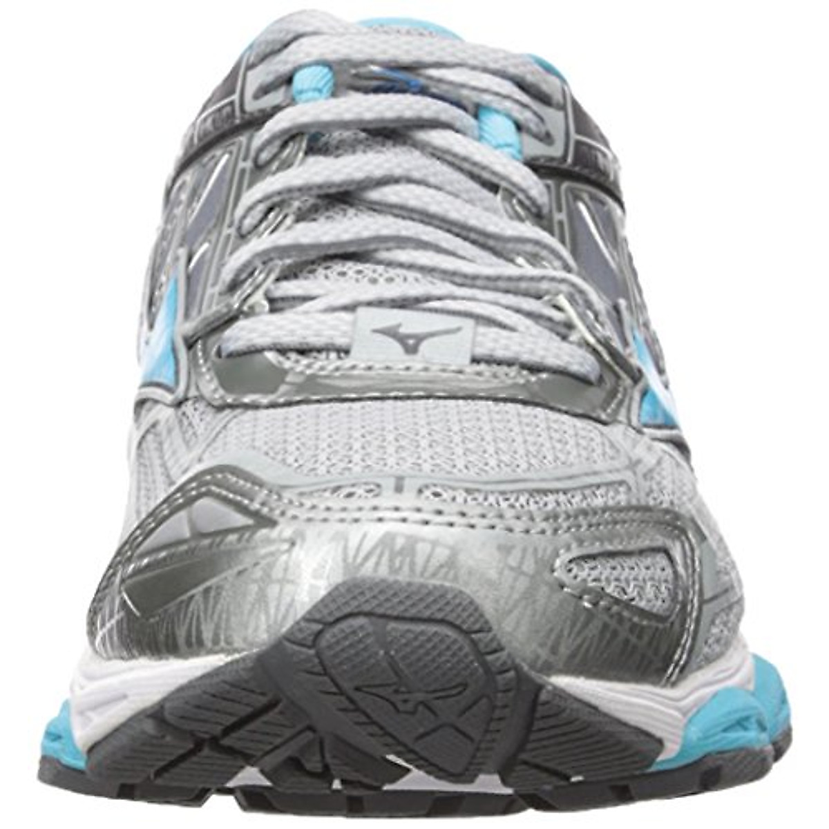 Mizuno womens Wave Creation 19 Running Shoe, High-rise/Blue Atoll/Castlerock, 8 US