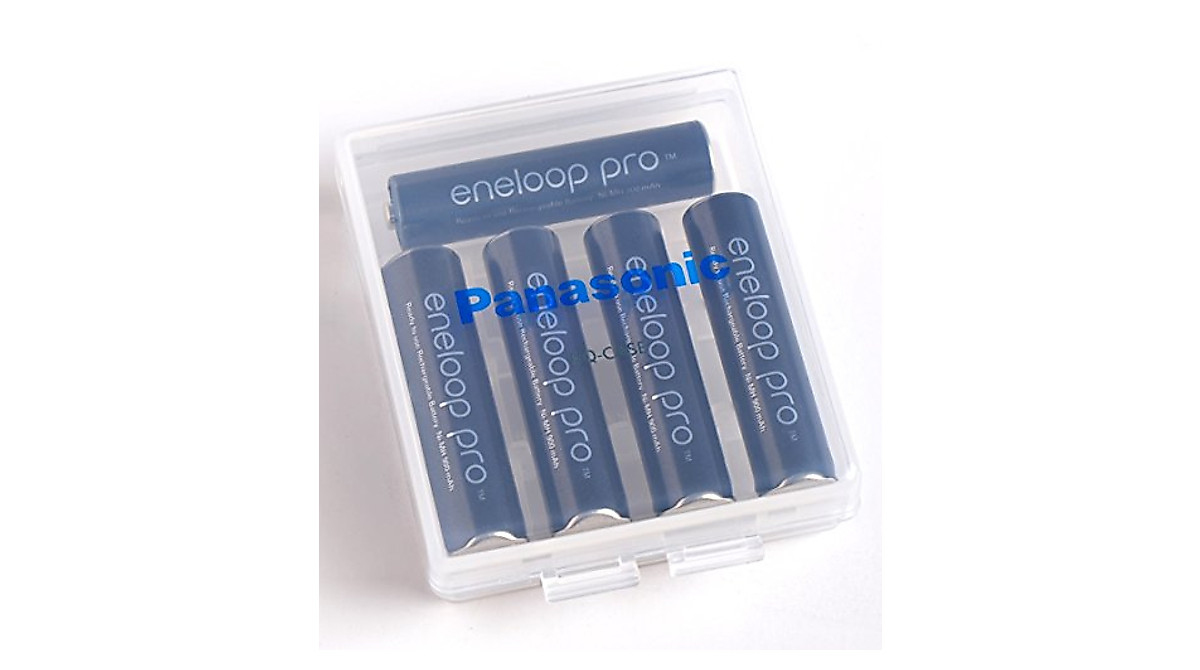 Panasonic Battery Storage Cases - Durable 6-Pack for AA & AAA Batteries