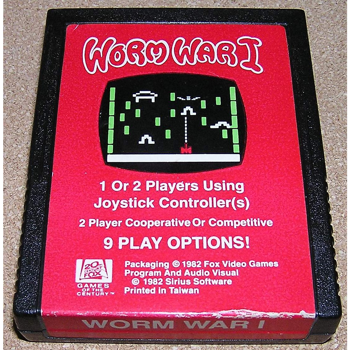Worm War I for Atari 2600
