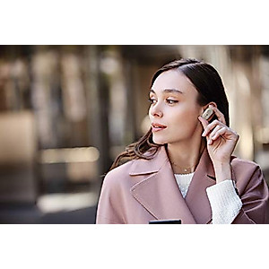 Sony Industry Leading Noise Canceling Truly Wireless Earbuds Compatible with Alexa Voice Control, Silver - Worldwide Version
