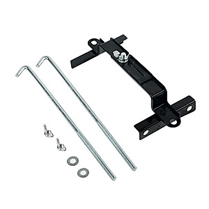 AOCISKA Adjustable Battery Hold Down Bracket,Universal Crossbar with L Bolt Battery Hold Down Bracket Holder,Car Crossbar Battery Fixing Holder,Battery Tie Down Kit for Car SUV (10 inch)