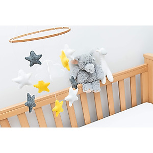 Baby Crib Mobile by Cheeky Owl - Dreamy Cloud and Stars for Nursery Decor and Ceiling Decoration, Gender Neutral, and Handmade Premium Materials