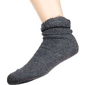 Chefy 6-12 Pack Men's Winter Thermal Socks Ultra Warm Best For Cold Weather Out Door Activities (6 pack)