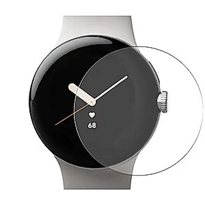Puccy 3 Pack Screen Protector, compatible with Google Pixel Watch TPU Film Guard （ Not Tempered Glass Protectors）