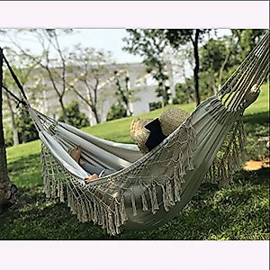 Tassel Swing Courtyard Leisure Chair Garden Canvas Beach Womens Summer Shirt White