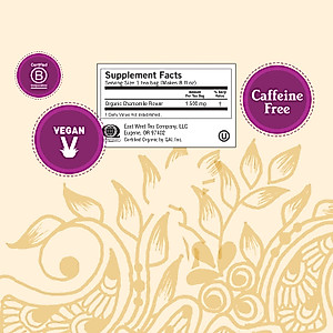 Yogi Tea Comforting Chamomile Tea - 16 Tea Bags per Pack (4 Packs) - Organic Chamomile Tea Bags - Supports a Good Night's Sleep & Occasional Stomach Discomfort - Made from Organic Chamomile Flower