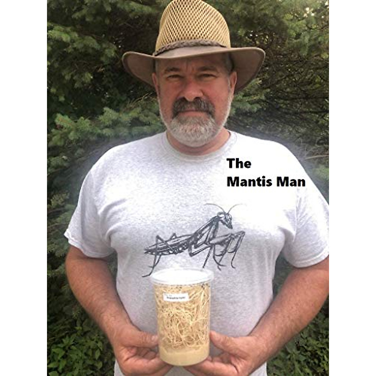 TruBlu Supply Live Chinese Ootheca Praying Mantis Egg Case + Crystal Clear Hatching Habitat Incubator Kit (Bonsai Tree),Mixed