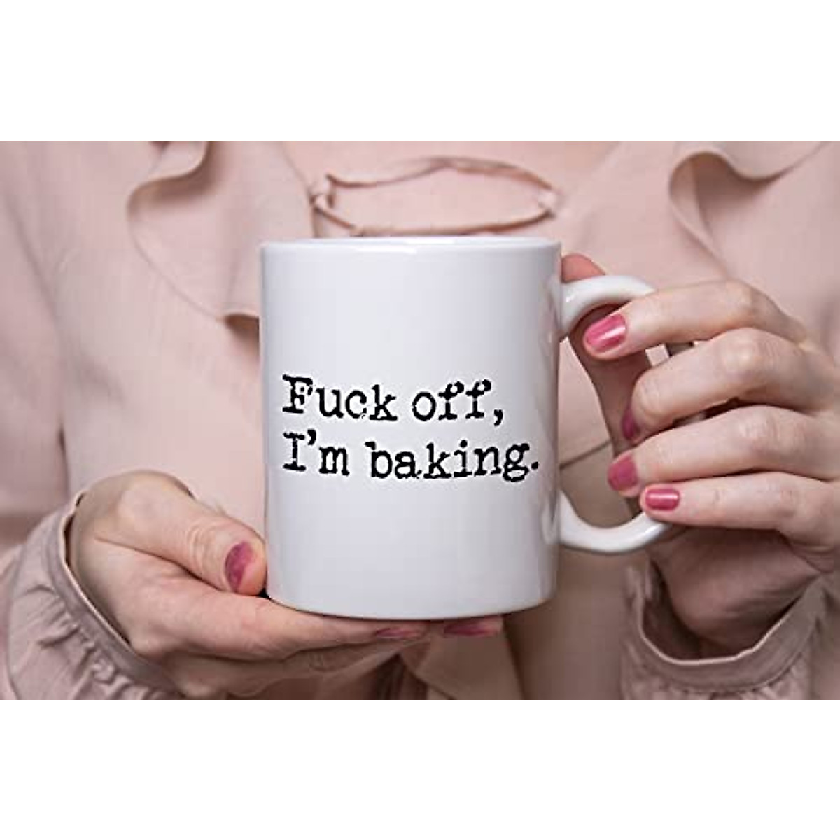 Fuck Off I'm Baking Coffee Mug, Cake Bakers, Cake Decorators, Pastry Chefs Gag Gifts, St Patrick's Day, Christmas, Birthday Gifts, Rude Sarcastic Mugs, Mothers Day, Fathers Day Gifts