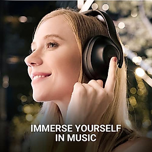 233621 Shell Noise Cancelling Headphones. Lightweight Over Ear ANC Bluetooth Headphones. Fast Charge, 60 Hours Playtime, Wireless Headphones with Call Noise Reduction for Improved Call Quality (Aqua)