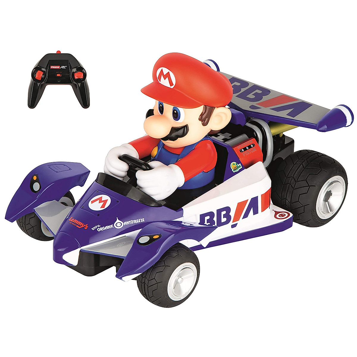 Carrera RC 200990 Mario Kart Circuit Special Racer Radio Remote Control Car - Mario 1:18 Scale