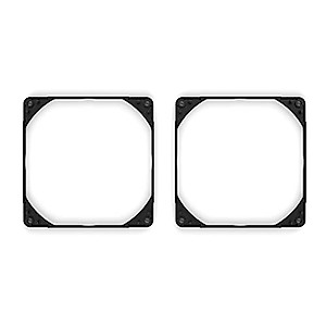 Noctua NA-IS1-14 chromax.Black Sx2, Inlet Side Spacers for 140mm Fans (Black)