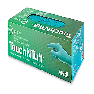 Generic Nitrile Gloves Disposable Latex Free Chemical Resistant Gloves, Teal, Large