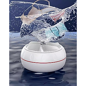 Mini Washer For Baby Clothes, Portable Washing Machine, Turbine Washing Machine With USB, Laundry Washer For Sinks Dorms Travel, College Room, RV, Apartment