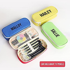 AIPNIS Personalized Name Pencil Case,Custom Pencil Pouch, Pen Bag, Pencil Pouch Large, School Supplies, Pencil Case Large, Pencil Bag for Kids Students Stationery, Office, Gift