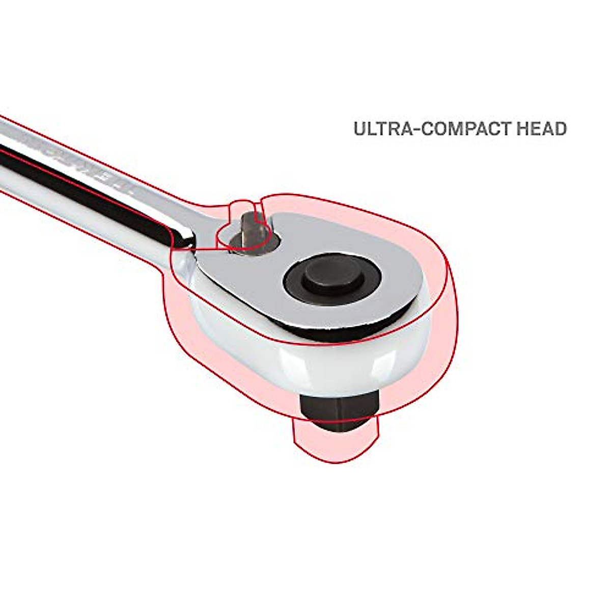TEKTON 3/8 Inch Drive x 8 Inch Quick-Release Ratchet | SRH11108
