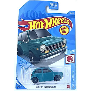 Hot Wheels - Custom '70 Honda N600 - J-Imports - Green