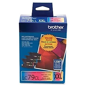 3pk Lc793pks Cyan Magenta Ylw Ink For Mfc-J6510dw & Mfc-J6710dw by Brother