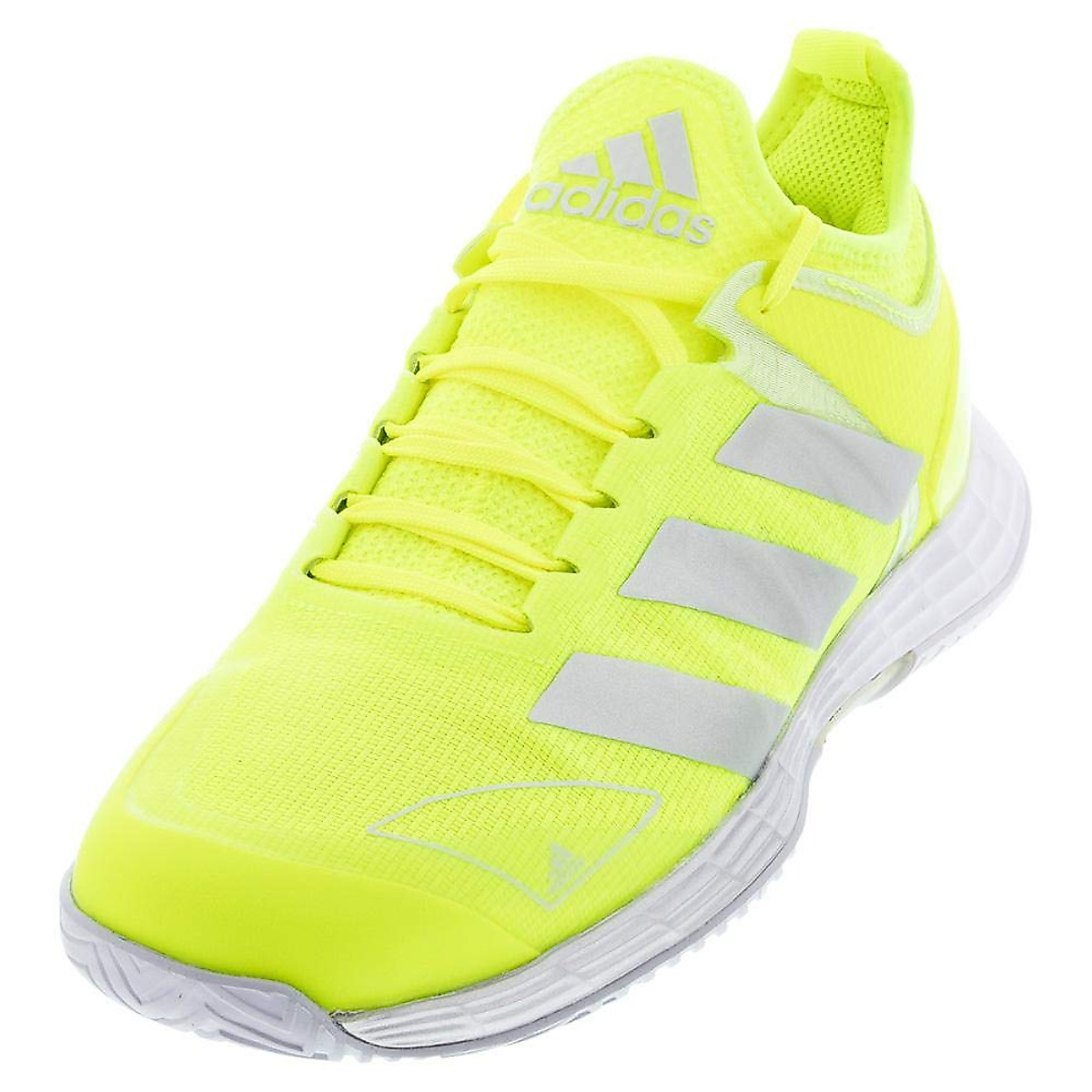 adidas Adizero Ubersonic 4 Solar Yellow/Silver Metallic/Halo Blue 5.5 B (M)