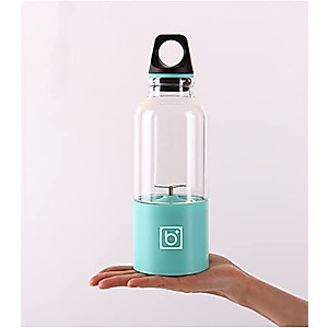 Portable Blender, Personal Blender for Shakes and Smoothies, Rechargeable USB High Speed 4-Blades Fresh Fruit Mixer Mini Juicer Cup,Handheld Blender for Sports Travel and Outdoors Pink