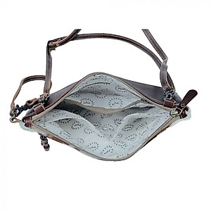 Myra Bag Halcyon Leather & Hairon Bag S-3396