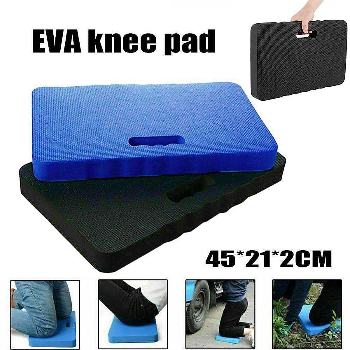 Kneeling Pad Portable Waterproof Thick Foam Mat Garden Knee Pads Multifunction Exercise Yoga Floor Praying Bath Kneeler Mat