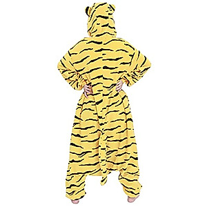 SAZAC Tiger Kigurumi - Onesie Jumpsuit Halloween Costume