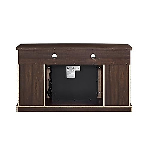 Ameriwood Home Barrow Creek Electric Fireplace TV Stand for TVs up to 60", Espre