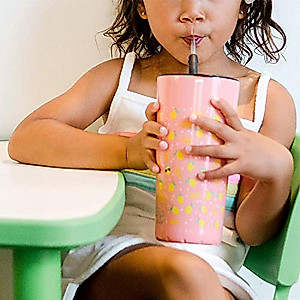 S'well S'ip Stainless Steel Takeaway Tumbler - 24oz - Wildflower - Double-Walled Vacuum-Insulated - Keeps Drinks Cold for 16 Hours and Hot for 4 - with No Condensation - BPA-Free Travel Mug