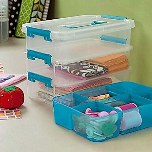 STERILITE Layer Stack & Carry Box, 10-5/8-Inch