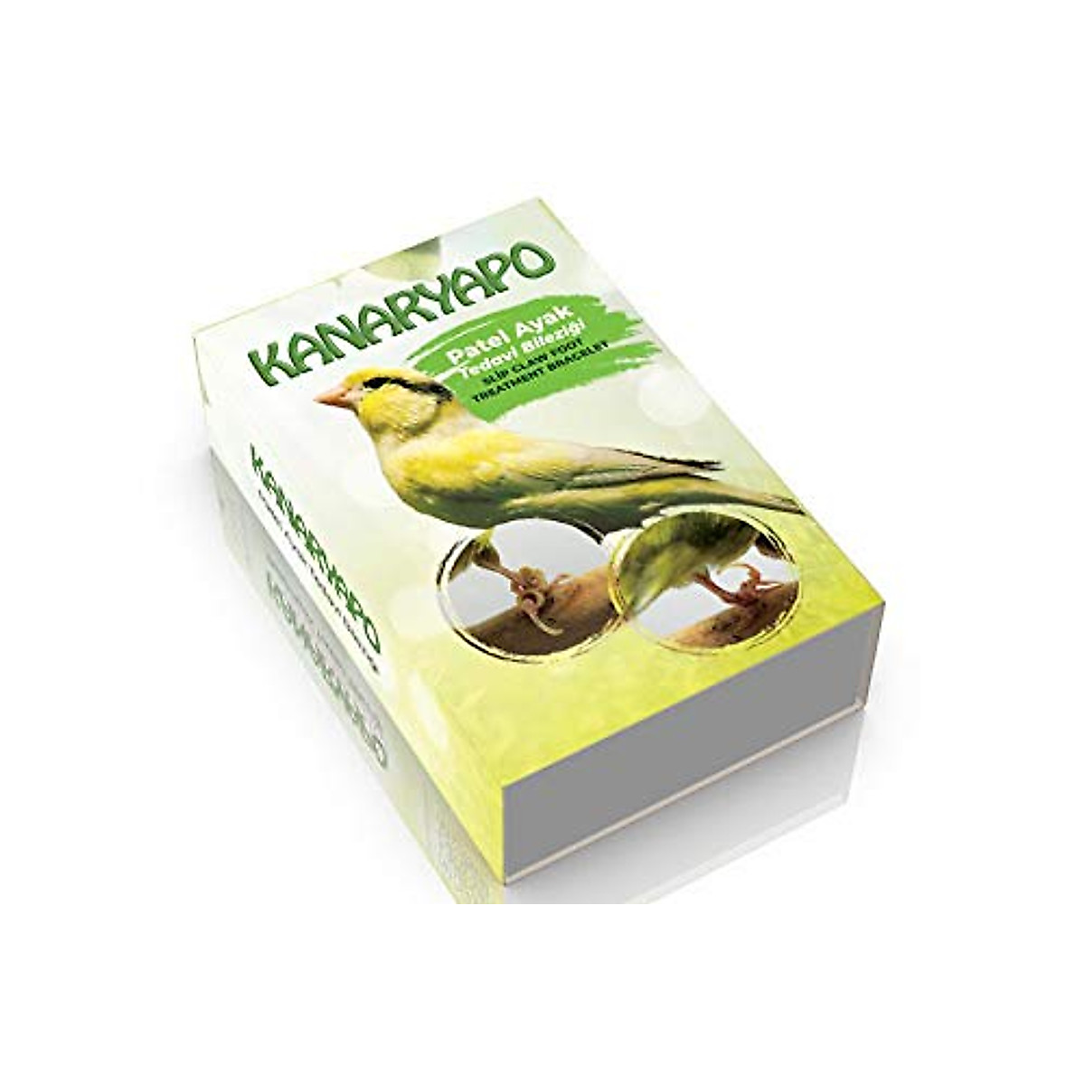 Fit Fly Slip Claw Treatment Rings Bracelets Birds Canary Finch Tropical Birds