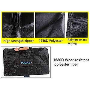 Amomo Folding Bike Travel Bag Foldaway Bicycle Transport Carrying Case for 26-29 inch Folding Bike