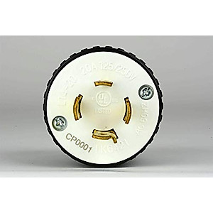TEMCO NEMA L14-20P / L14-20R Plug Set 20A 125/250V Locking UL Listed / Generator
