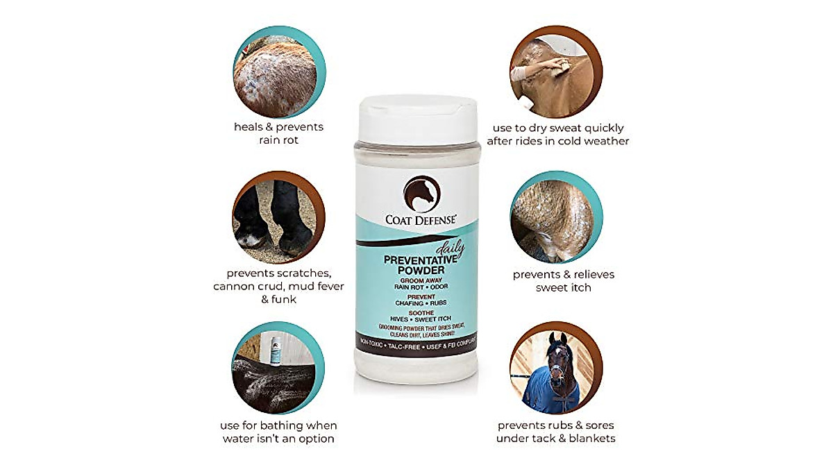 COAT DEFENSE Daily Powder for Healthy Horse Skin