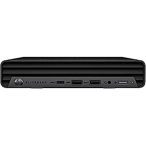 HP EliteDesk 800 G6 Desktop Mini Computer - 10th Gen Intel Core i5-10500T - 256 GB SSD - 8 GB RAM - Intel UHD Graphics 630 - Windows 10 Pro 64-Bit + Microfiber Screen Cleaning Cloth Bundle - New