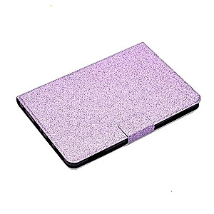Compatible with/Replacement for Tablet PC Samsung Galaxy Tab A8 10.5 inch 2021 SM-X200/X205/X207 PU Leather Flip Cover Stand Wallet Case XXSF (Purple)