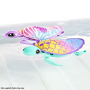 Little Live Pets 26348 Lil, S9 Single Pack-Styles Vary, Interactive, Animated Electronic Turtle, Walking & Swimming Movement, collectable pet Character Toy