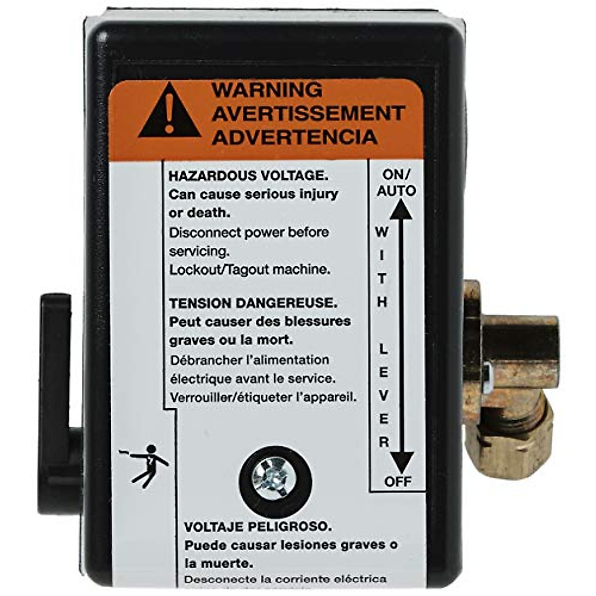 Ingersoll-Rand 23474661 Pressure Switch for Single Stage Compressor SS3 And SS5