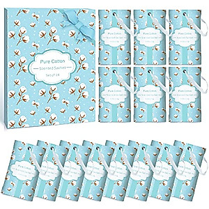 Sachets for Drawers and Closets, Cotton Scented Sachets for Home Drawers and Closets, 14 Pack Sachets Bags Home Fragrance Sachet